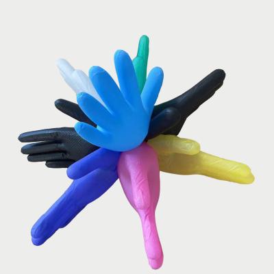 Cina Il commestibile spolverizza i guanti eliminabili liberi del PVC del cloruro di polivinile dei guanti del vinile in vendita