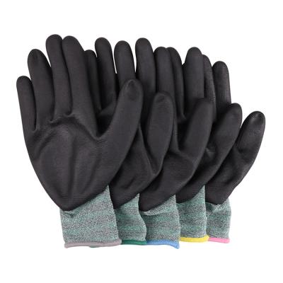Cina Latex Crinkle Coated Labor Protective Construction Industrial Safety Work Gloves in vendita