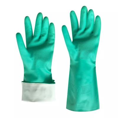 Cina General Purpose Industrial Nitrile Gloves Dip Flocklined in vendita