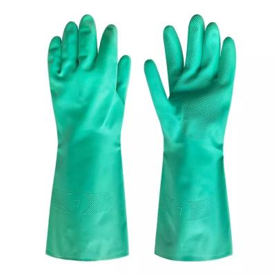 Cina General Purpose Industrial Nitrile Gloves Dip Flocklined in vendita
