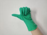 China Nylon coated palm working gloves for sale