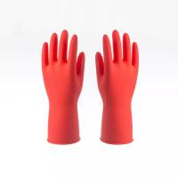 China Nylon coated palm working gloves for sale