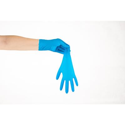 Cina Disposable Nitrile Glove Blue Thin For Home Solid Kitchen in vendita