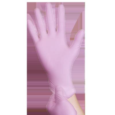Cina Guanti medici eliminabili AQL2.5 del nitrile di larghezza di S 80mm in vendita