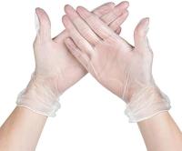 China Clear Disposable PVC Vinyl Glove Transparency Working for sale