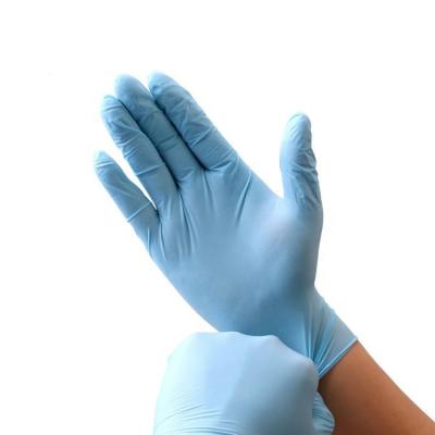 Cina Famiglia eliminabile del nitrile del vinile dei guanti 4.5g di miscela del nitrile del PVC in vendita