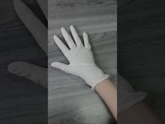 Sterile Disposable Latex Gloves Powder powder free latex gloves one-time gloves disposable civil using gloves
