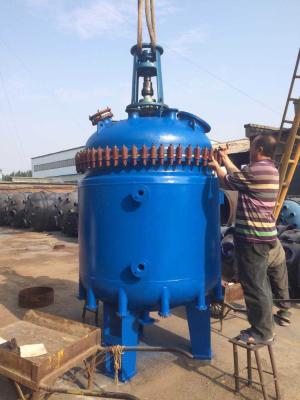 China F Type 2500L-30000L Glass Lined Reactor Glass lined Reaction Tank Reaction kettle for sale