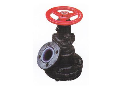 China Glass-Lined Discharge Valve Glass Lined Spare Parts Discharge Valve for sale