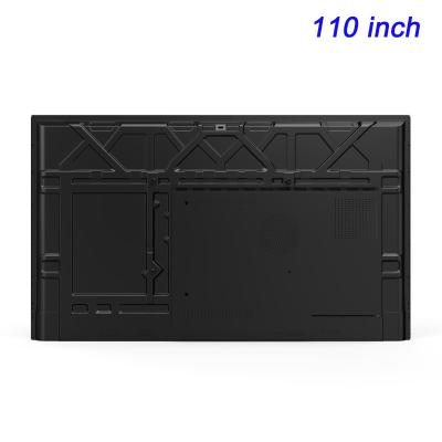 Cina 110in Smart Interactive Flat Panel 4K UHD Panel Smart Board Con Sistema Android Windows in vendita