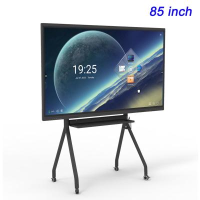 China Rohs 85 Interactive Display 4K Touch Screen Interactive Whiteboard for sale