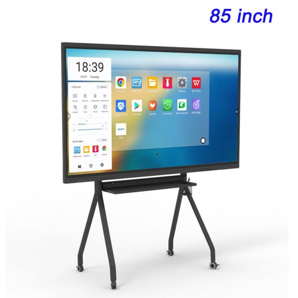 Quality Pizarra Smart Interactive Flat Panel Android 11 85 Inch Interactive Panel Multi for sale