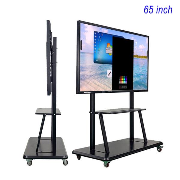 Quality 65 Inch Smart Board Smart Interactive Flat Panel UHD With Stylus for sale