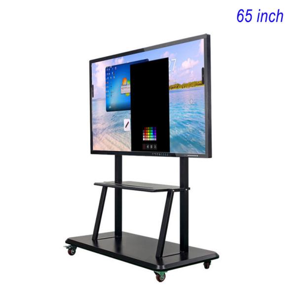 Quality 65 Inch Smart Board Smart Interactive Flat Panel UHD With Stylus for sale