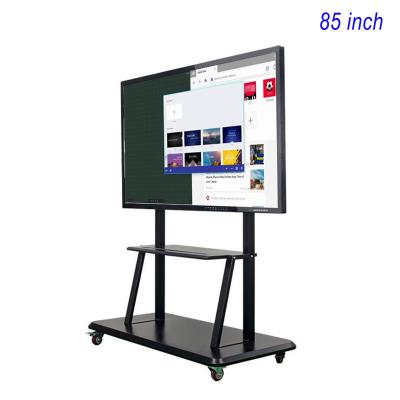 China Conference Room Smart Flat Panel 3840*2160 85 Inch Interactive Display for sale
