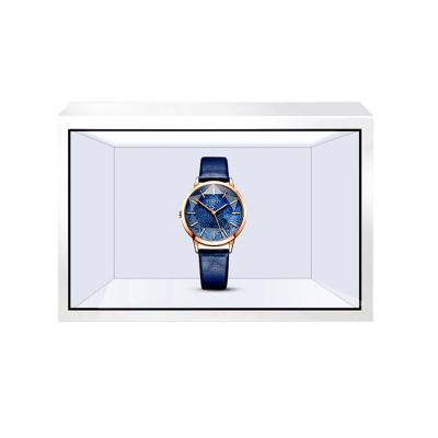China UHD Interactive Translucent LCD Display Android & WiFi Transparent LCD Box for sale
