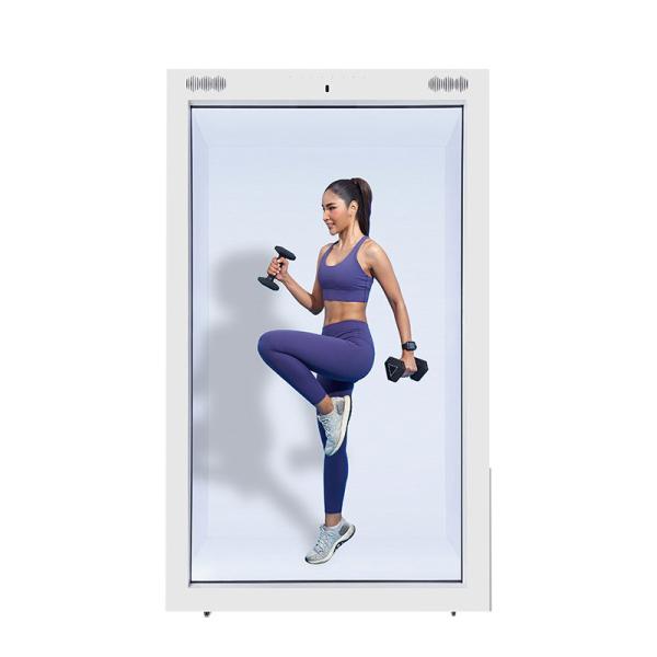 Quality 86 inch Android Based ai digital human Cabinet With 4G Connectivity For Ads for sale