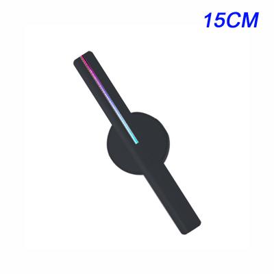 China Immersive 15cm 3D Holo Fan Programmable Hologram Fan For Entertainment Venues for sale