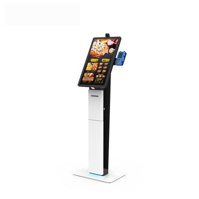 China Self-Service Ordering Touchscreen Kiosk for Retail and Dining for sale