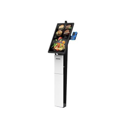 China Self-Service Ordering Touchscreen Kiosk for Retail and Dining for sale
