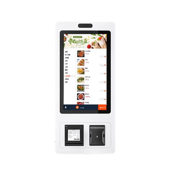 Quality Compact Self-Ordering Kiosk with Integrated Thermal Label Printing for sale