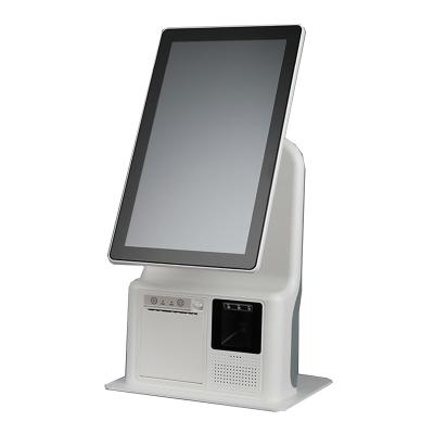 China Ergonomic Self-Ordering Kiosk with Adjustable Height for Accessibility for sale