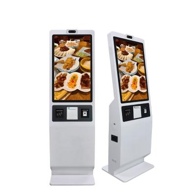 China Kurviger Selbstbestellkiosk Quadratischer Selbstbestellkiosk mit immersiver Anzeige zu verkaufen
