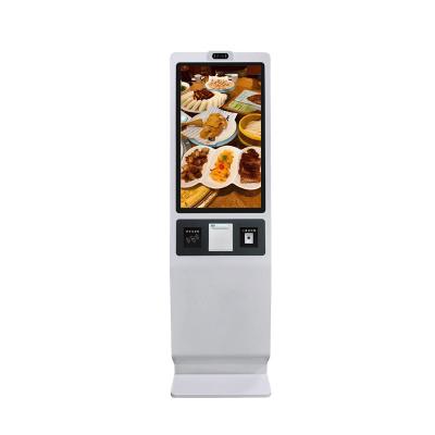 China Kurviger Selbstbestellkiosk Quadratischer Selbstbestellkiosk mit immersiver Anzeige zu verkaufen