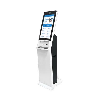 China Touchscreen Self Ordering Kiosk Dual Side Display Restaurant Ordering Kiosk for sale