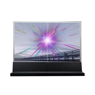 China Aluminum Alloy Frame Transparent OLED Touch Display Advertising Player with High Brightness and 4K Ultra HD Resolution for sale