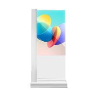 China Windows Operating System High-Brightness OLED Transparent Cabinets Digital Signage with 8 Array Mic for sale