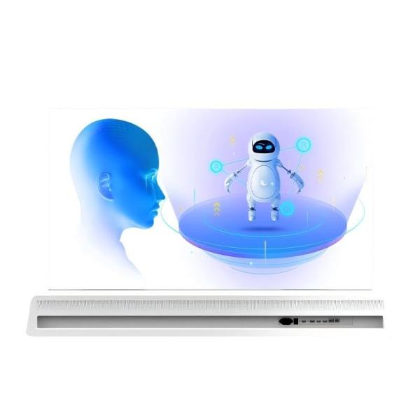 Quality 55 inch Ultra Thin Transparent TouchScreen OLED Advertising Display HD Clear See for sale