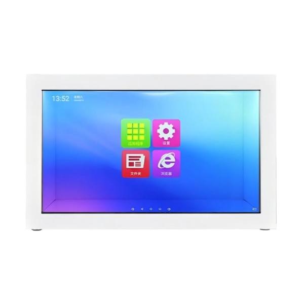 Quality 4K Ultra HD Resolution 55-inch Transparent LCD Display Cabinet for Touch Interactive Experience for sale