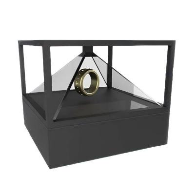 China 180-Degree And 360-Degree Holographic Touch Display Cabinets Customizable Transparent 3D Hologram Touch Screen for sale