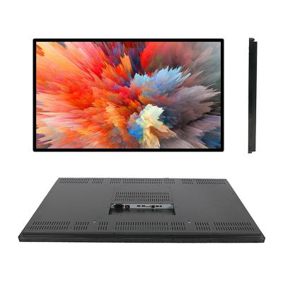 China Commercial High Brightness Indoor Digital Poster Display for Retail Store Windows Double Side LCD Advertising Screen for sale