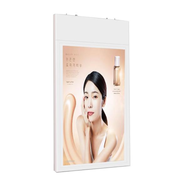 Quality Hanging Wall Mounted Hd Screen Digital Signage Menu Board Lcd Advertising Display for Restaurant Coffee Shop for sale