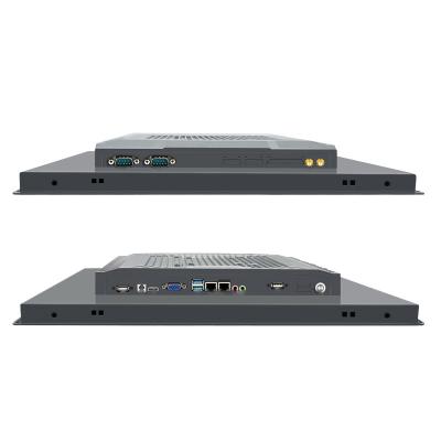 중국 산업 제어 통합 기계 12.1 인치 임베디드 / 월 마운트 올 인 원 컴퓨터 IP68 방수 옵션 6th I3 I5 I7 터치 패널 PC 판매용