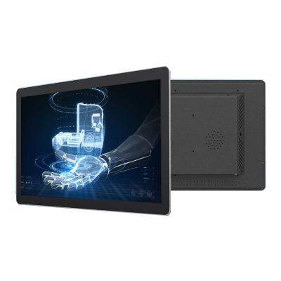 China 21.5 Inch Rack-mounted Server Monitor Touches Panel Pc I3 I5 I7 RS232 RS485 GPIO Touch Screen All in One Industrial PC for sale