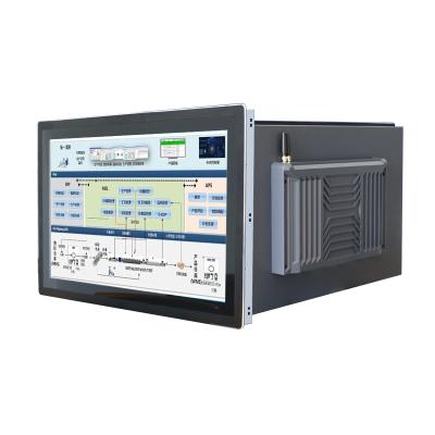 China 27  Inch Android aluminum alloy ultra-thin bezel industrial control all-in-one Pc Embedded Computer Display Touchscreen Monitor Pos Panel Pc for sale