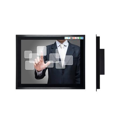 China 13.3 inch OEM/ODM IP65 Waterproof Linux/win 10 11 Industrial Android-Based Control Display Capacitive Embedded/Wall-Mounted Fanless All in One for sale