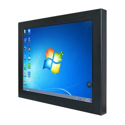 China 15 inch LCD PCAP Capacitive Monitor wall-mounted industrial touchscreens HD Touch Panel Mount Monitor for sale