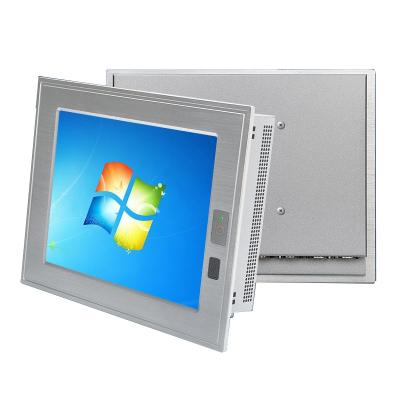 China Custom IP65 IP67 1000 Nits Embedded Pc Win 10 All in One Fanless Embedded Touchscreen Touch Panel Industrial Panel Pc for sale
