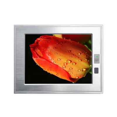 China Custom IP65 IP67 1000 Nits Embedded Pc Win 10 All in One Fanless Embedded Touchscreen Touch Panel Industrial Panel Pc for sale