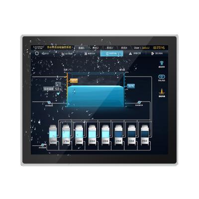China ZXTLCD Ip65 Waterproof Dustproof Industrial Display Devices All in One Embedded Pc 21.5 Inch Touch Monitors for sale