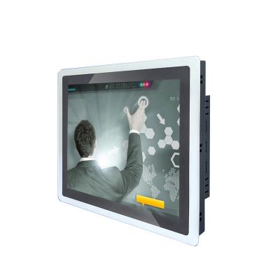China Hospital 24 Inch Embedded Android Industrial Tablet Aio Pc Fanless Lcd Touch Monitor Screen Pc Fanless Monitor for Trash Trolleys for sale