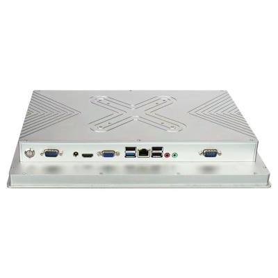 China 15.6 Inch Narrow Bezel External Embedded Industrial Grade Touch Panel Monitor With VGA HDMI DVI USB for Touch for sale