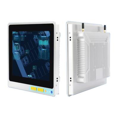 China 15 inch Industrial Touch Monitor with High Brightness Display Wide Temperature Range VGA HD-MI Input Embedded Computer Type for sale