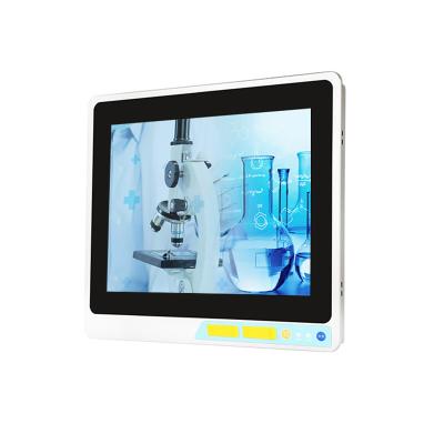 China 15 inch Industrial Touch Monitor with High Brightness Display Wide Temperature Range VGA HD-MI Input Embedded Computer Type for sale