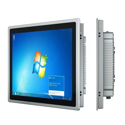 China 15.6 Inch Embedded IPS Capacitive Touchscreen All-in-one Wall Mount Monitor Vesa Industrial Computer PC for sale