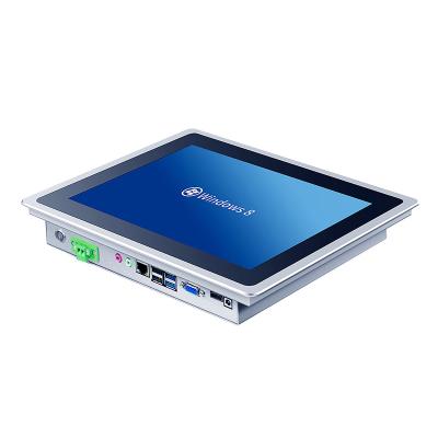 China 15.6 Inch Embedded IPS Capacitive Touchscreen All-in-one Wall Mount Monitor Vesa Industrial Computer PC for sale